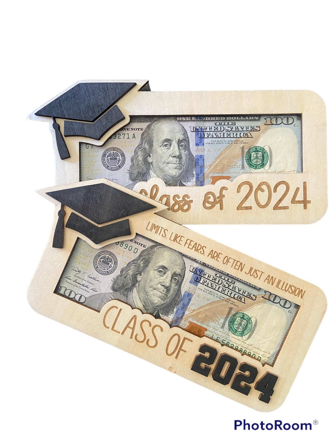 Class of 2025 + 2024 Graduation Money Holder Bill Gift SVG Laser Cut ...