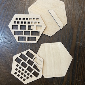 Catan Piece Holder SVG File Laser Cutting Xtool Glowforge - Etsy