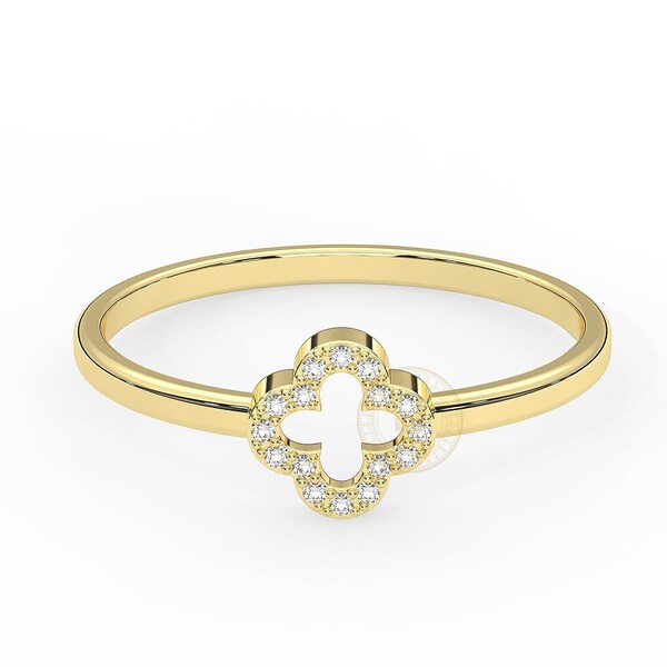 Clover Ring - Etsy