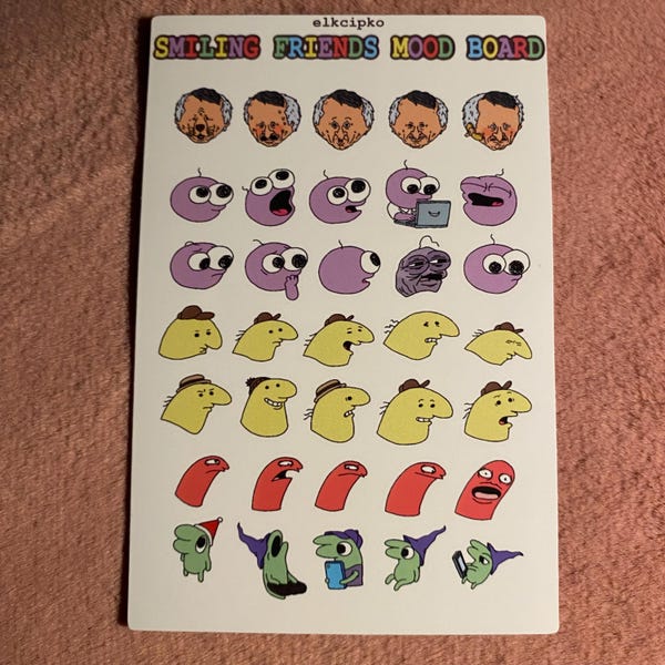Smiling Friends Mr.boss - Etsy