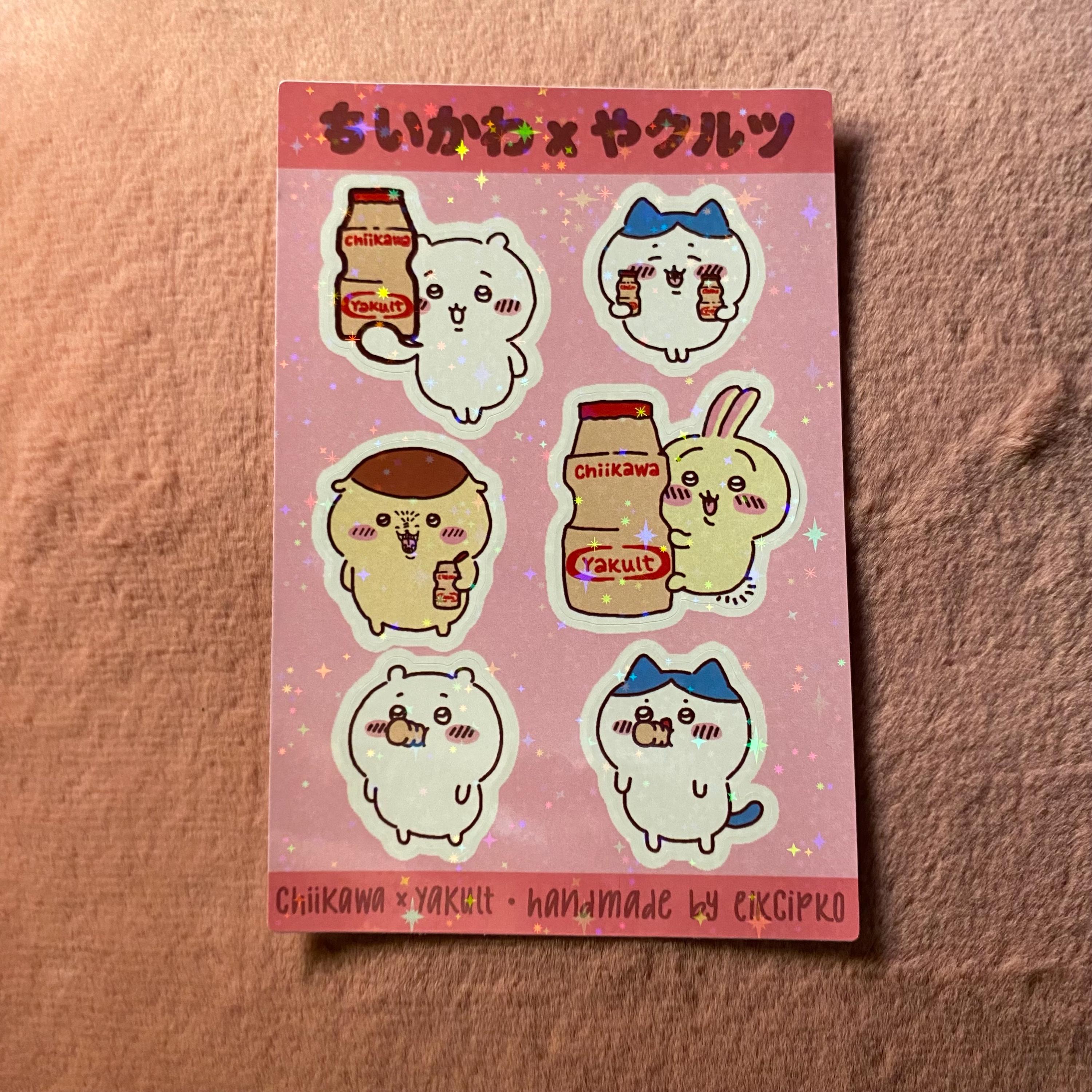WATERPROOF Assorted Chiikawa Sticker Sheet - Holographic and Matte - Etsy