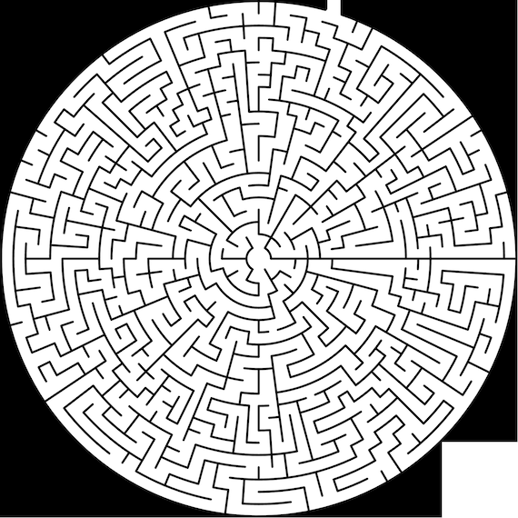 Halloween Maze Printable