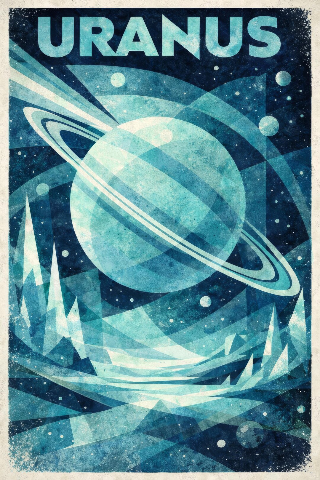 Abstract Uranus - Digital Download - Etsy