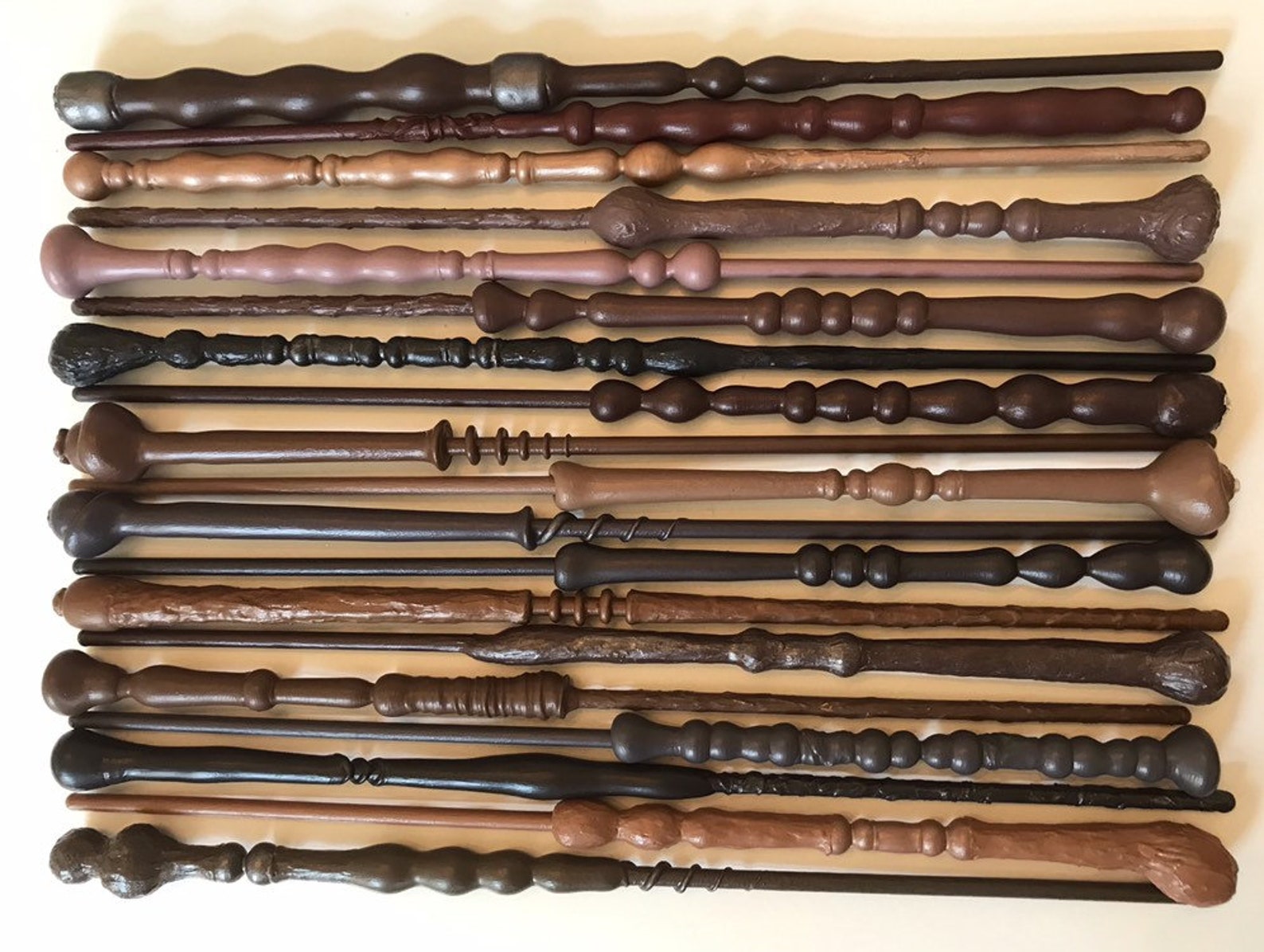 Set of 5-12 Wizard Wands/party Wands/wands/magic Wands/witch Wands/wand ...