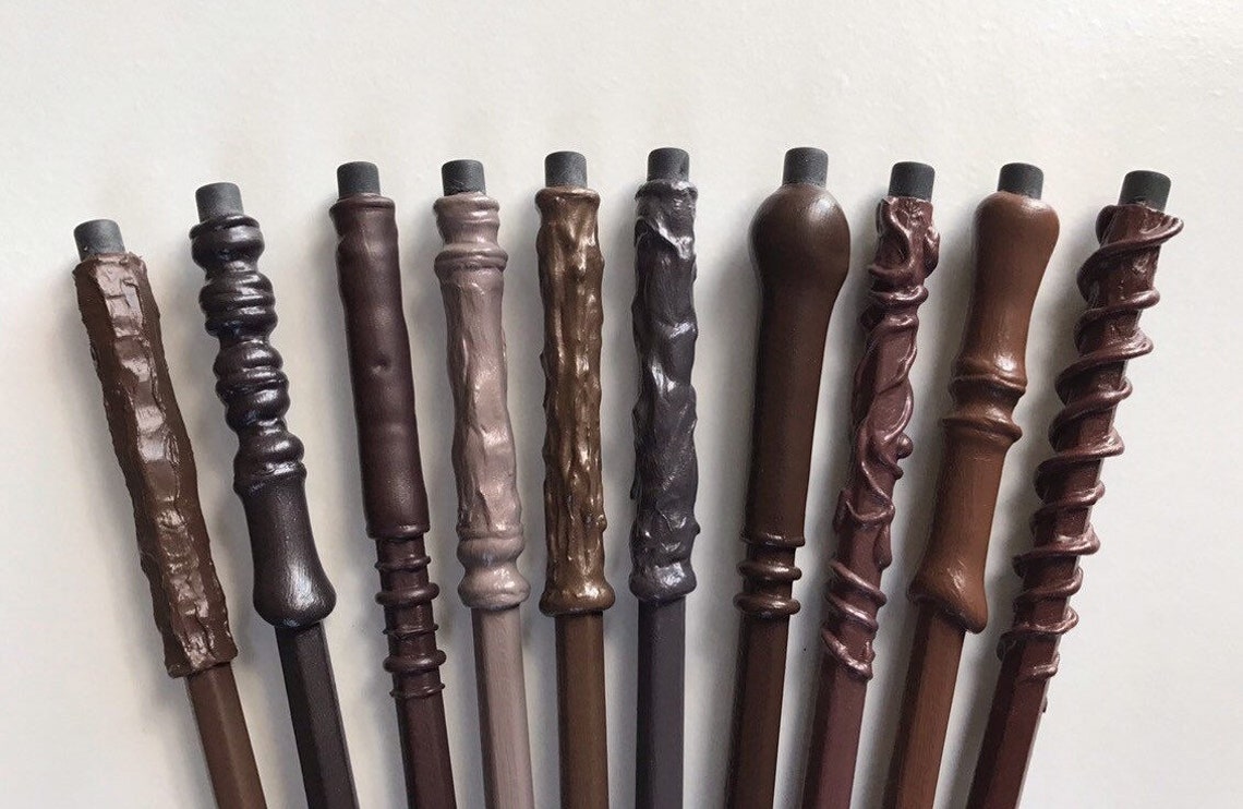 Set of 3-10 Wizard Pencil Wands/pencil Wands/wands/wizard Wands/witch ...