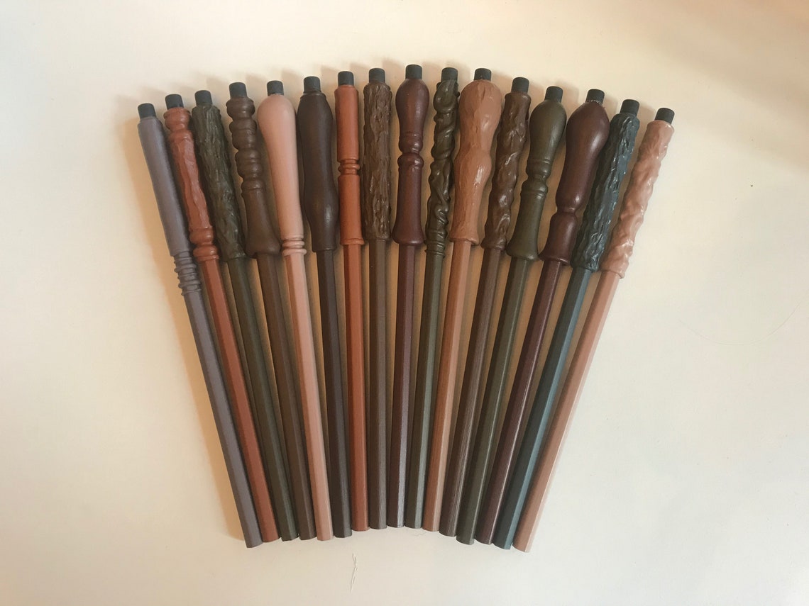 Set of 3-10 Wizard Pencil Wands/pencil Wands/wands/wizard Wands/witch ...
