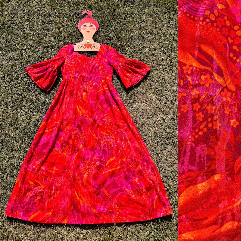 Groovy Dress - Etsy