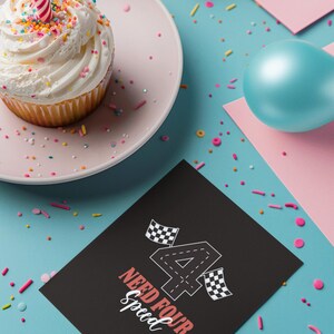 Need Four Speed Birthday SVG - Racing Theme Printable for Kids ...