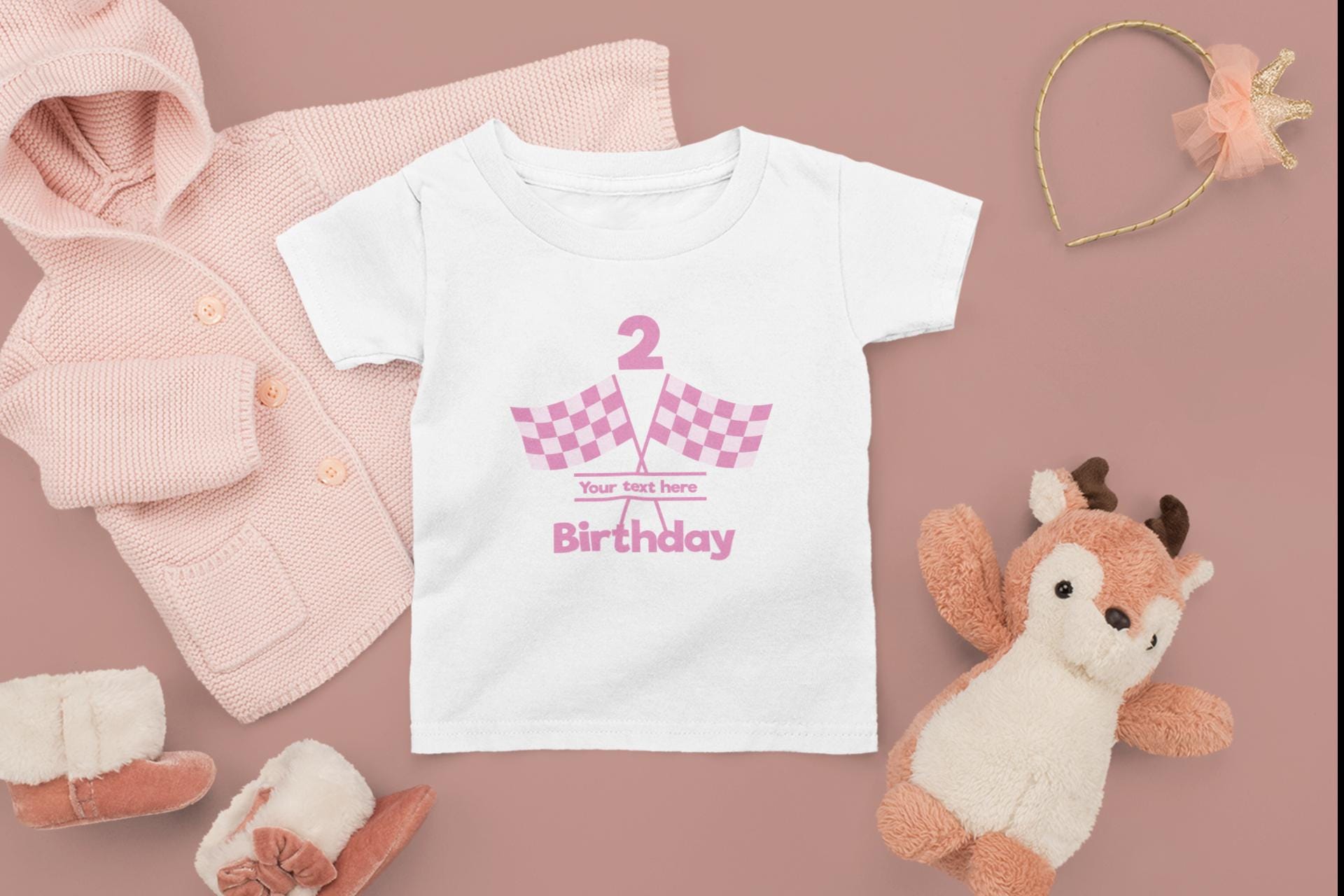 Racing Flag SVG, Pink Race Car Birthday Number Set, SVG Designs for ...