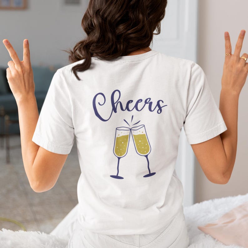 Cheers Svg, Champagne Glass Cheers SVG, Celebrate Svg, New Year SVG ...
