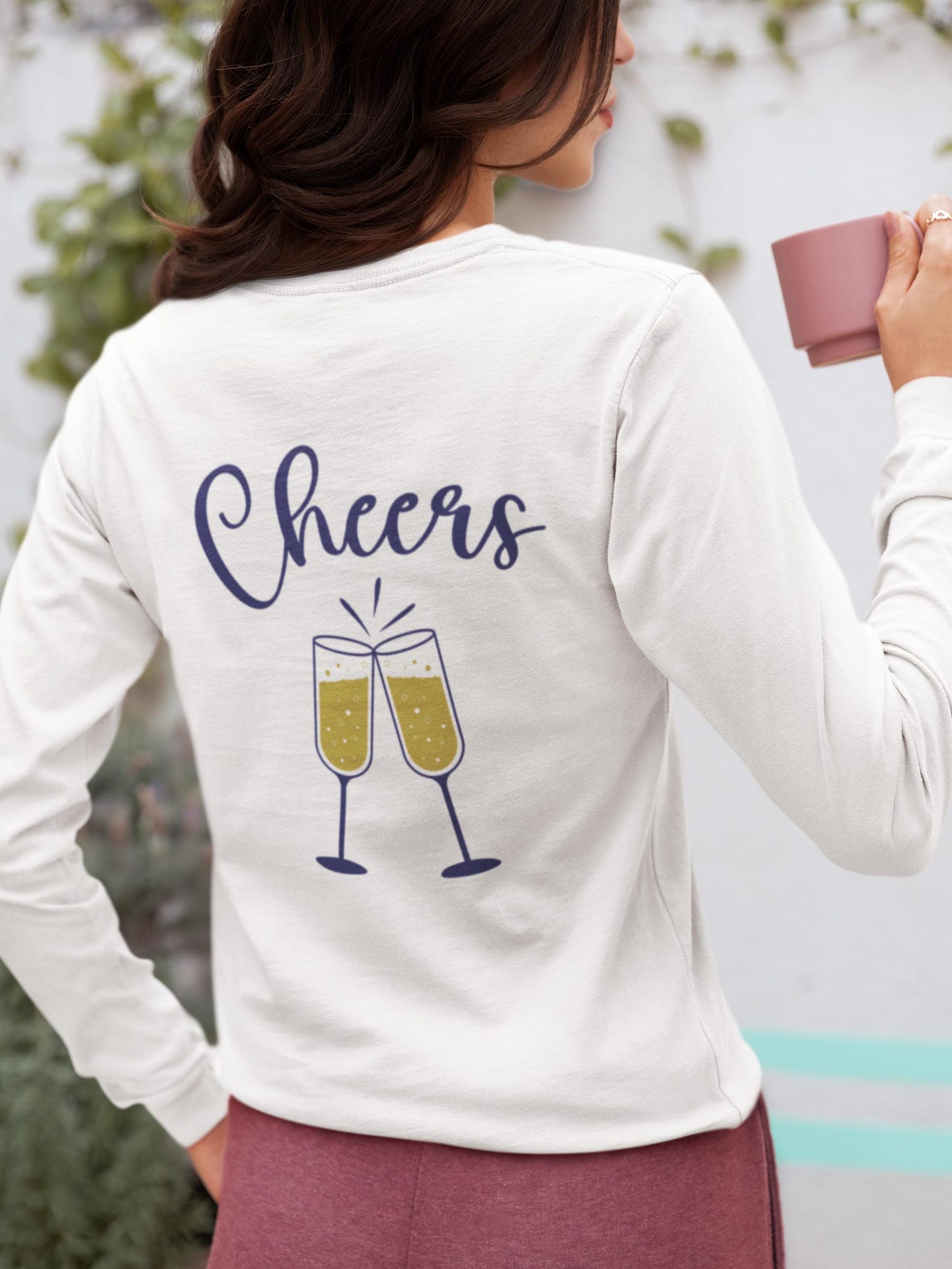 Cheers Svg, Champagne Glass Cheers SVG, Celebrate Svg, New Year SVG ...