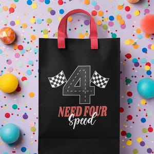 Need Four Speed Birthday SVG - Racing Theme Printable for Kids ...