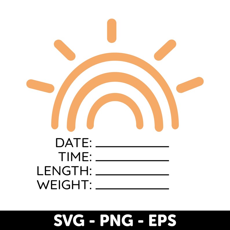 Baby Milestone SVG, Hello World SVG, Baby Rounds SVG, Baby Announcement ...