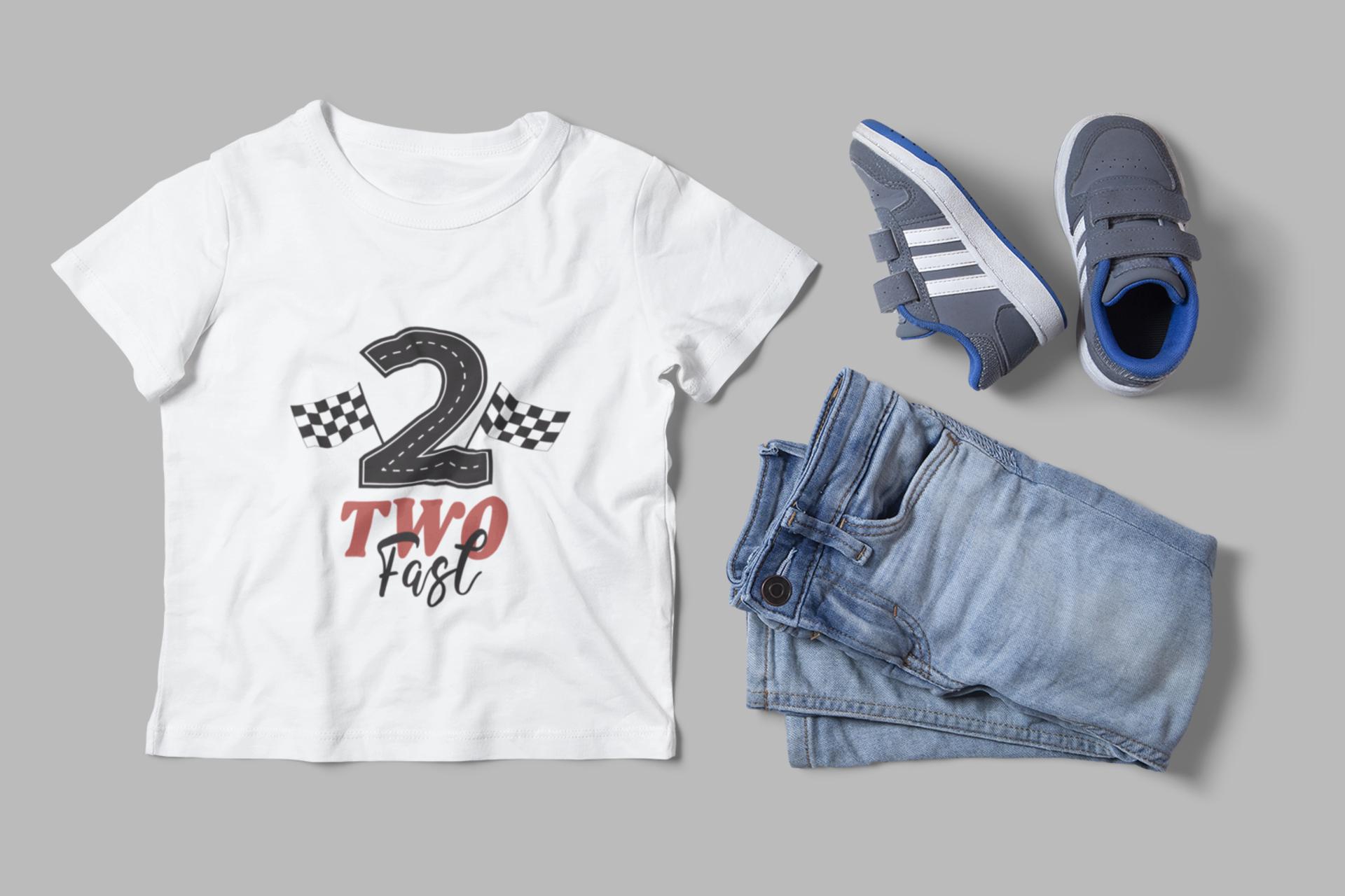 Two Fast Birthday Svg, Race Car Theme for 2nd Birthday Party ...