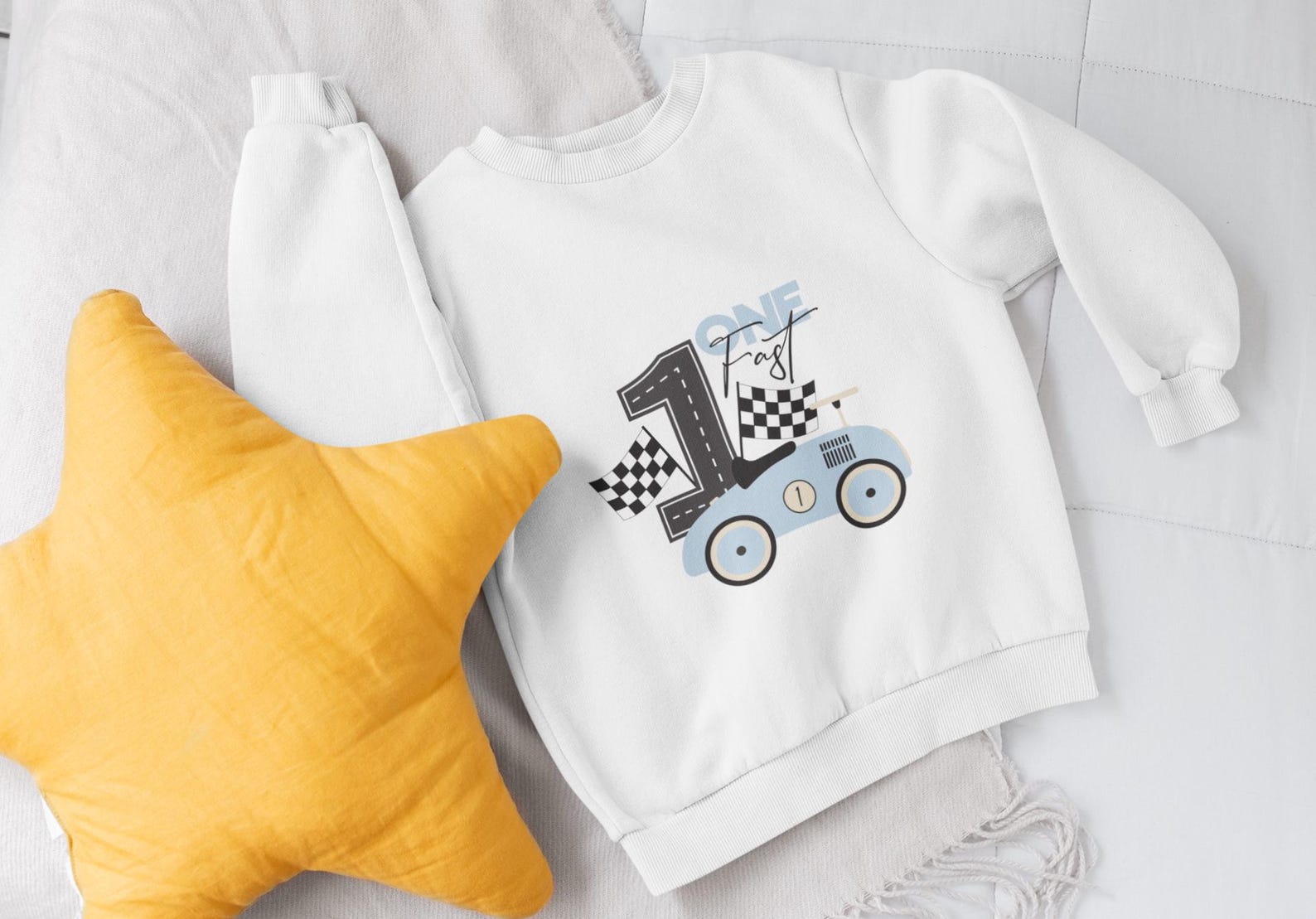 Fast One Svg, 1st Birthday Racing Car, Blue Vintage Car SVG, 1st ...