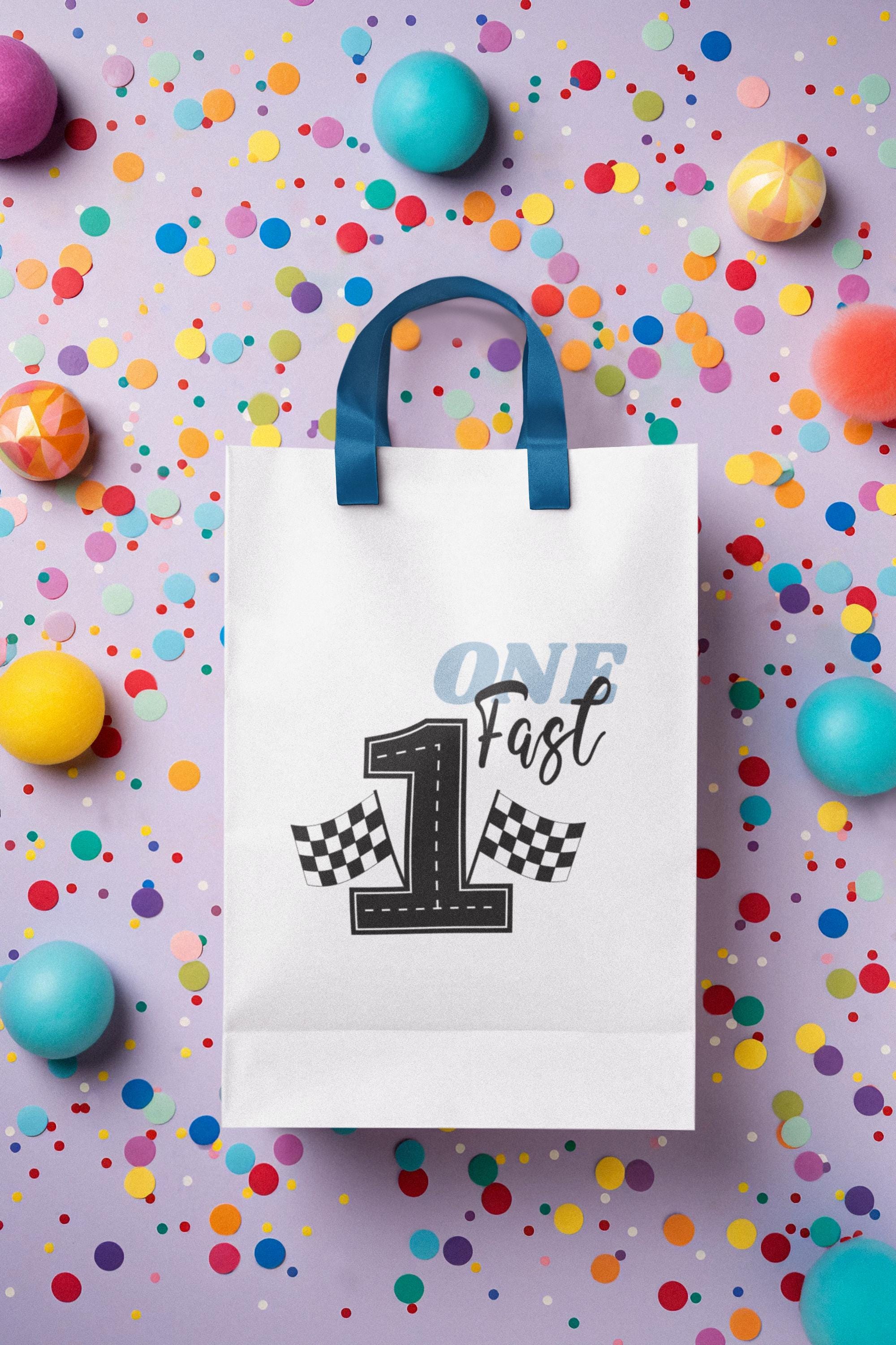 One Fast Birthday SVG - Race Car Themed First Birthday Design With ...