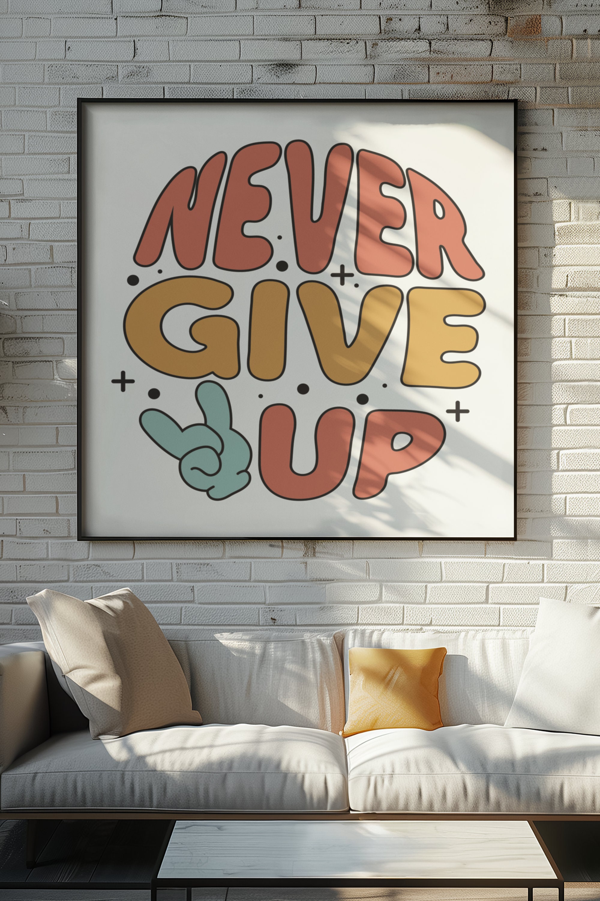 Positive Quotes Colorful, Retro Motivational Quotes SVG Bundle ...