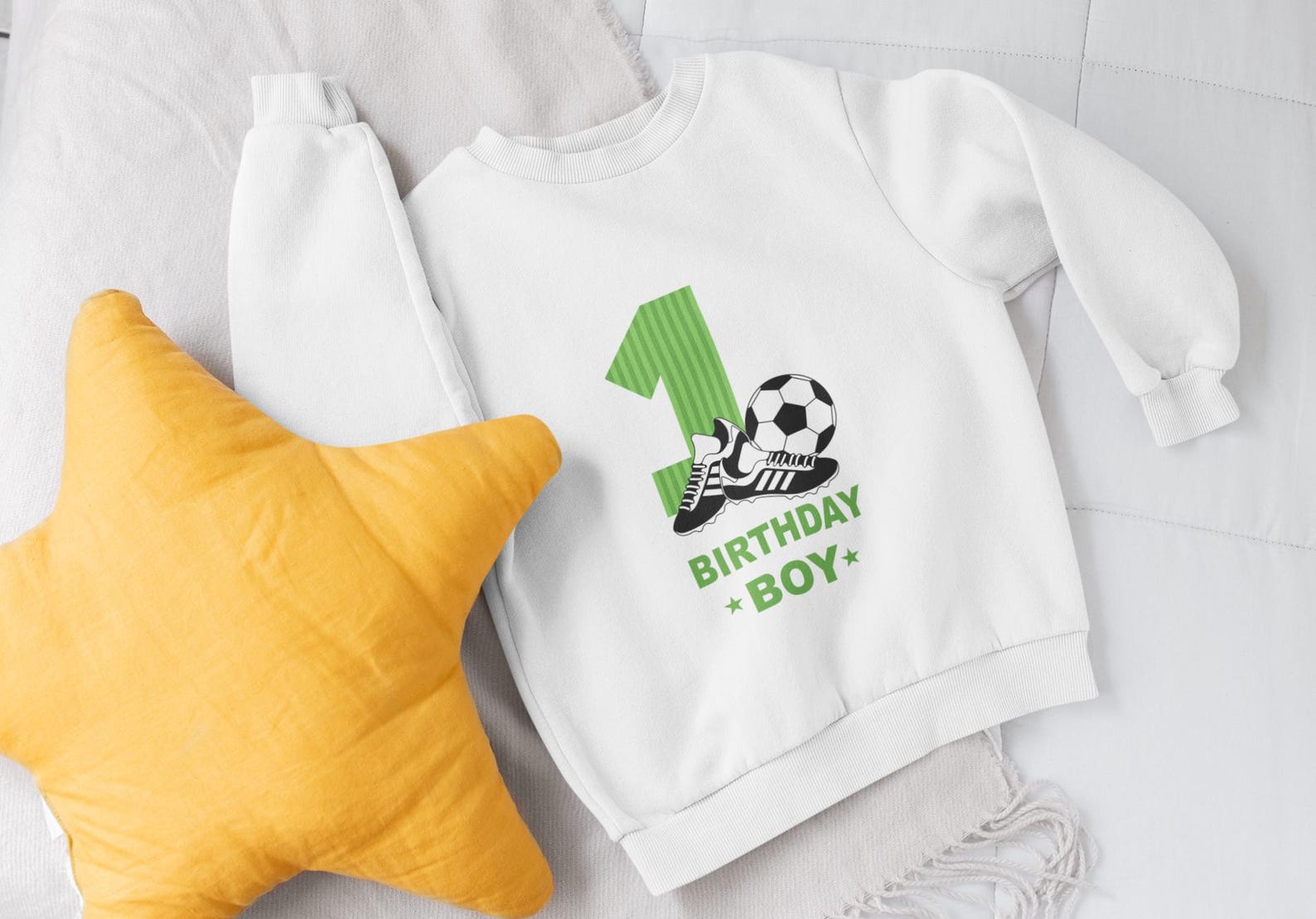 Football Birthday SVG, First One Svg, Birthday Boy Soccer Theme, 1st ...