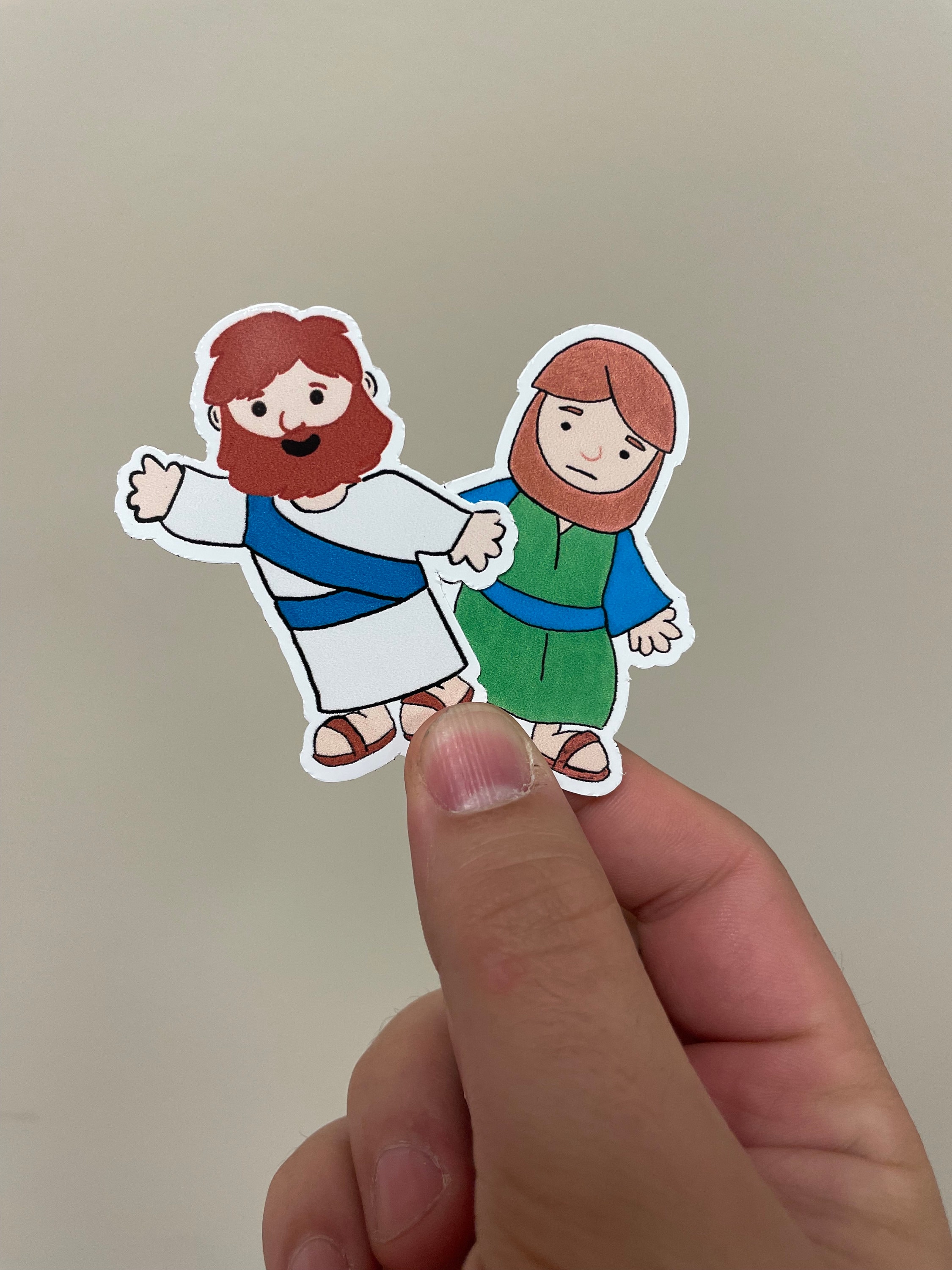 Jesus Heals the Paralytic Craft (SOLD INDIVIDUALLY) - Etsy