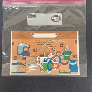 Jesus Heals the Paralytic Craft (SOLD INDIVIDUALLY) - Etsy