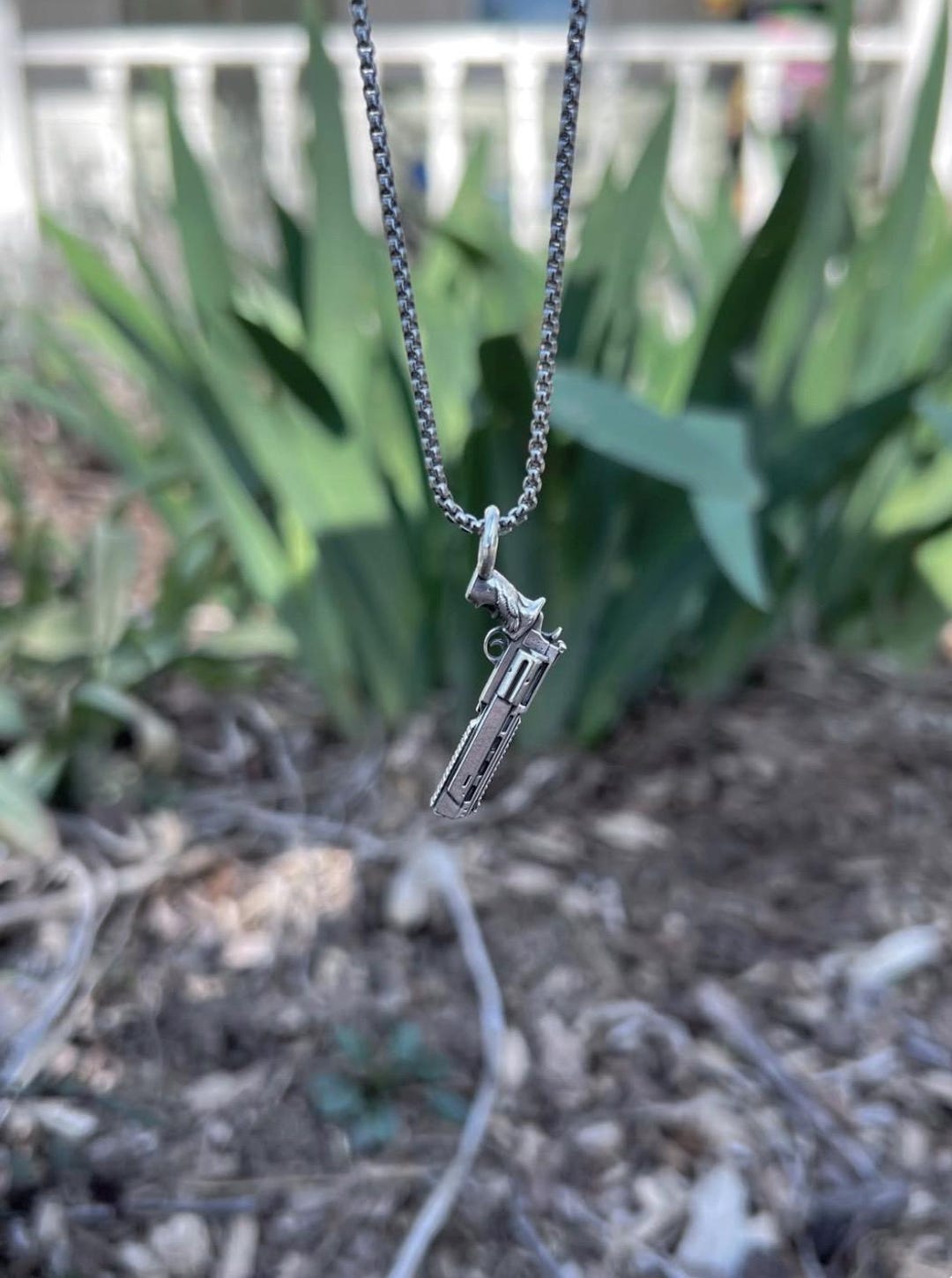 Requiem Magnum, RE9 Sterling Silver Gamer Jewelry, Biohazard Evil ...