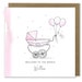 Personalised New Baby Card, Congratulations Card, Baby Girl Card - Etsy