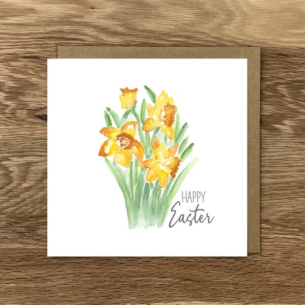 Happy Easter Card - Etsy