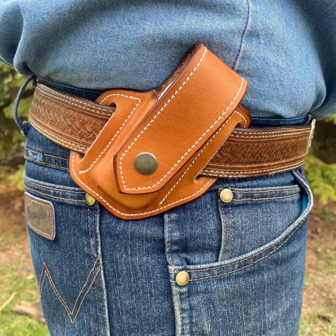 Leatherman Multi-tool Handmade Genuine Leather Belt Case - Etsy