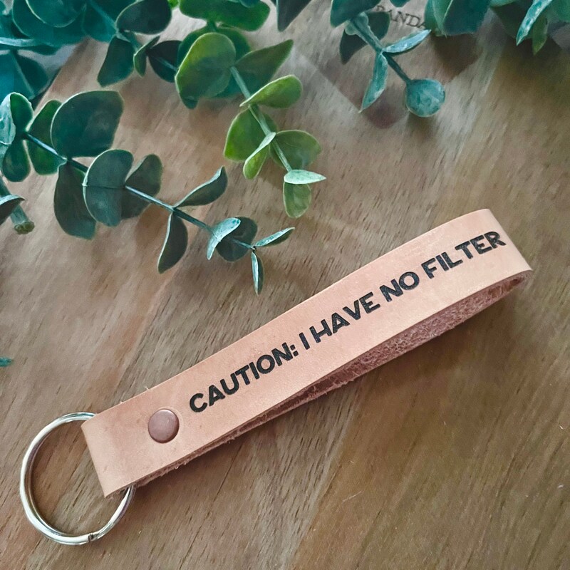 Key Fob With Words - Etsy