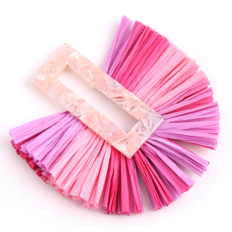 Raffia Shell Tassels - Etsy