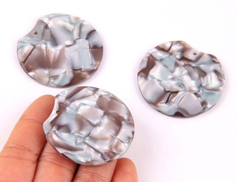 6PCS Tortoise Shell Acetate Acrylic Earring Charms-special - Etsy