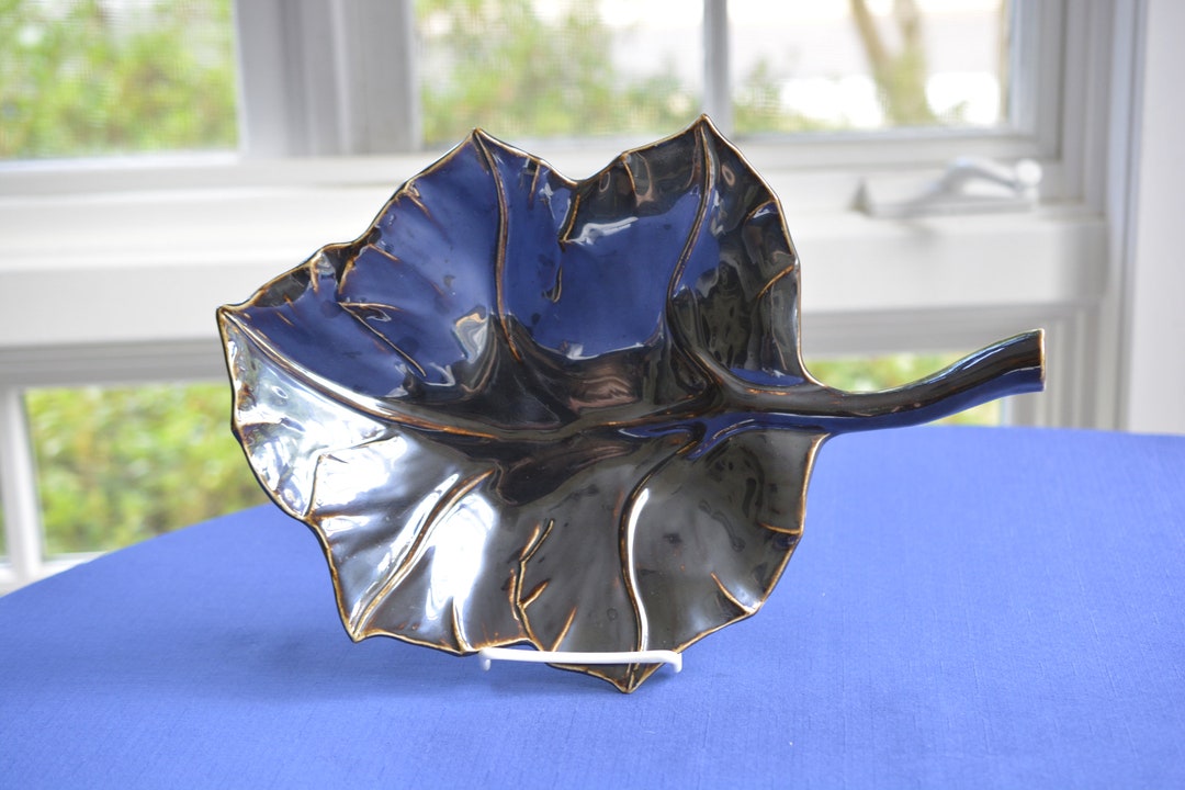 Ruben Menzel Designed Rookwood Pottery 7134 Leaf Platter Dated 1957 - Etsy