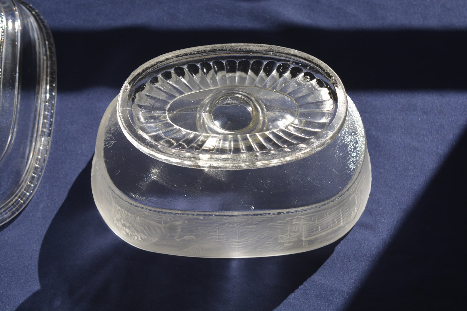 Original Gillinder and Sons Large Westward Ho Covered Compote C1879 - Etsy