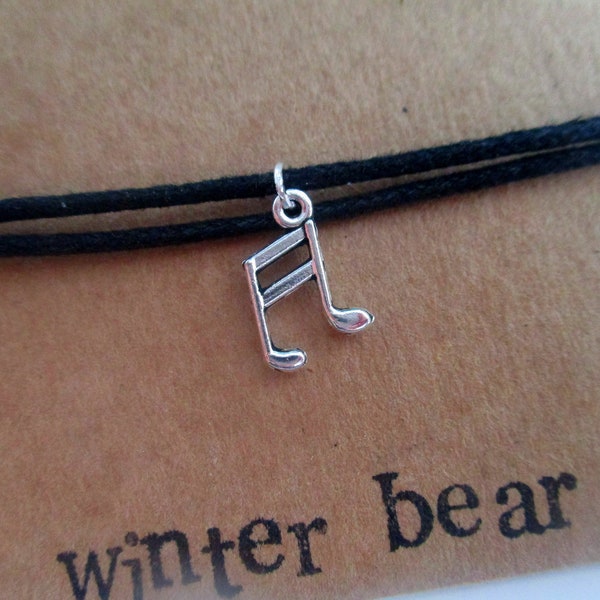 Music Note Bracelet - Etsy