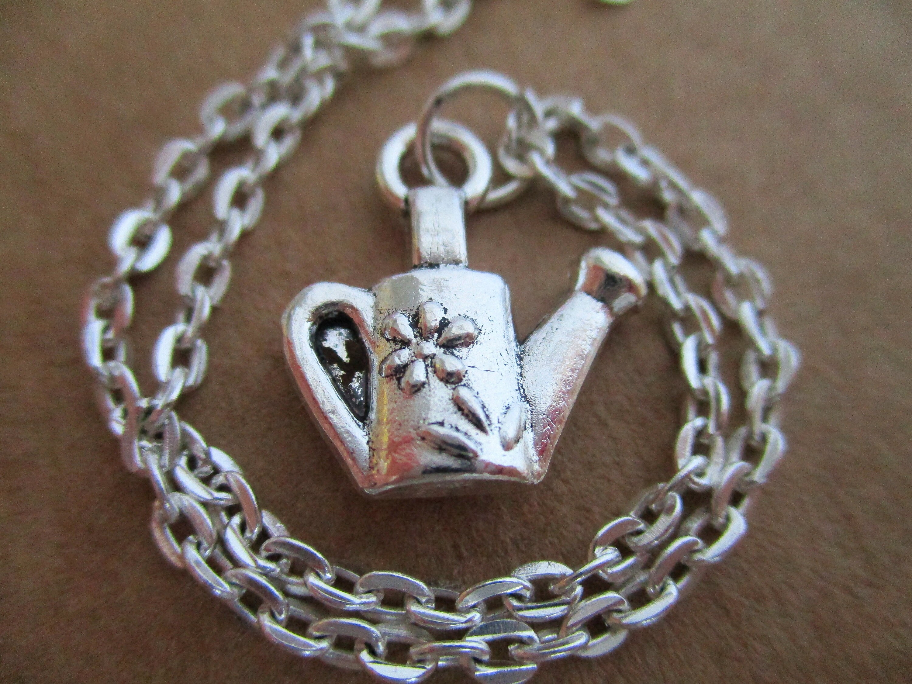 Personalised Watering Can Necklace Friend Gift Gardening | Etsy