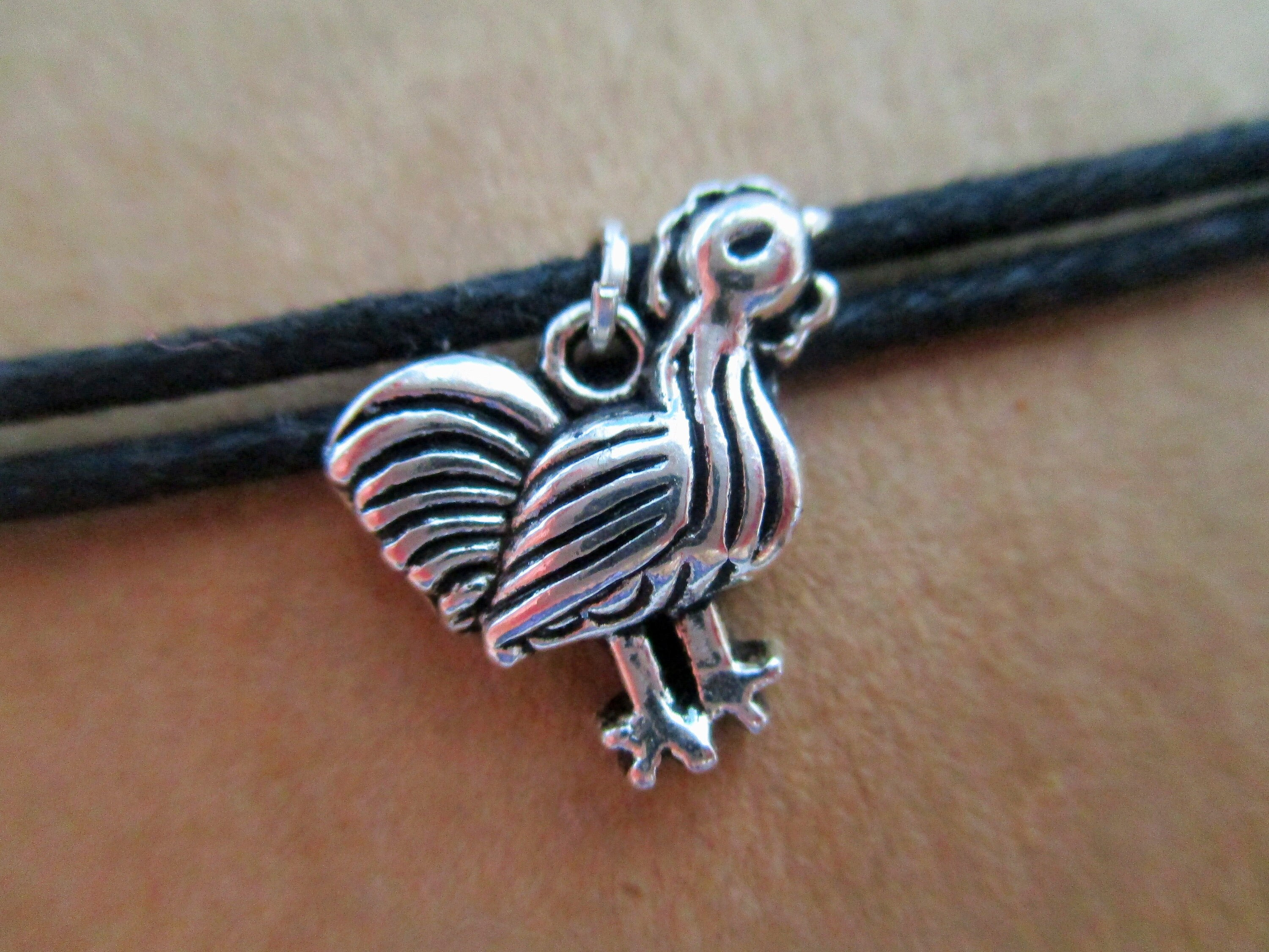 Personalised Chicken Bracelet Friendship Gift Wish | Etsy