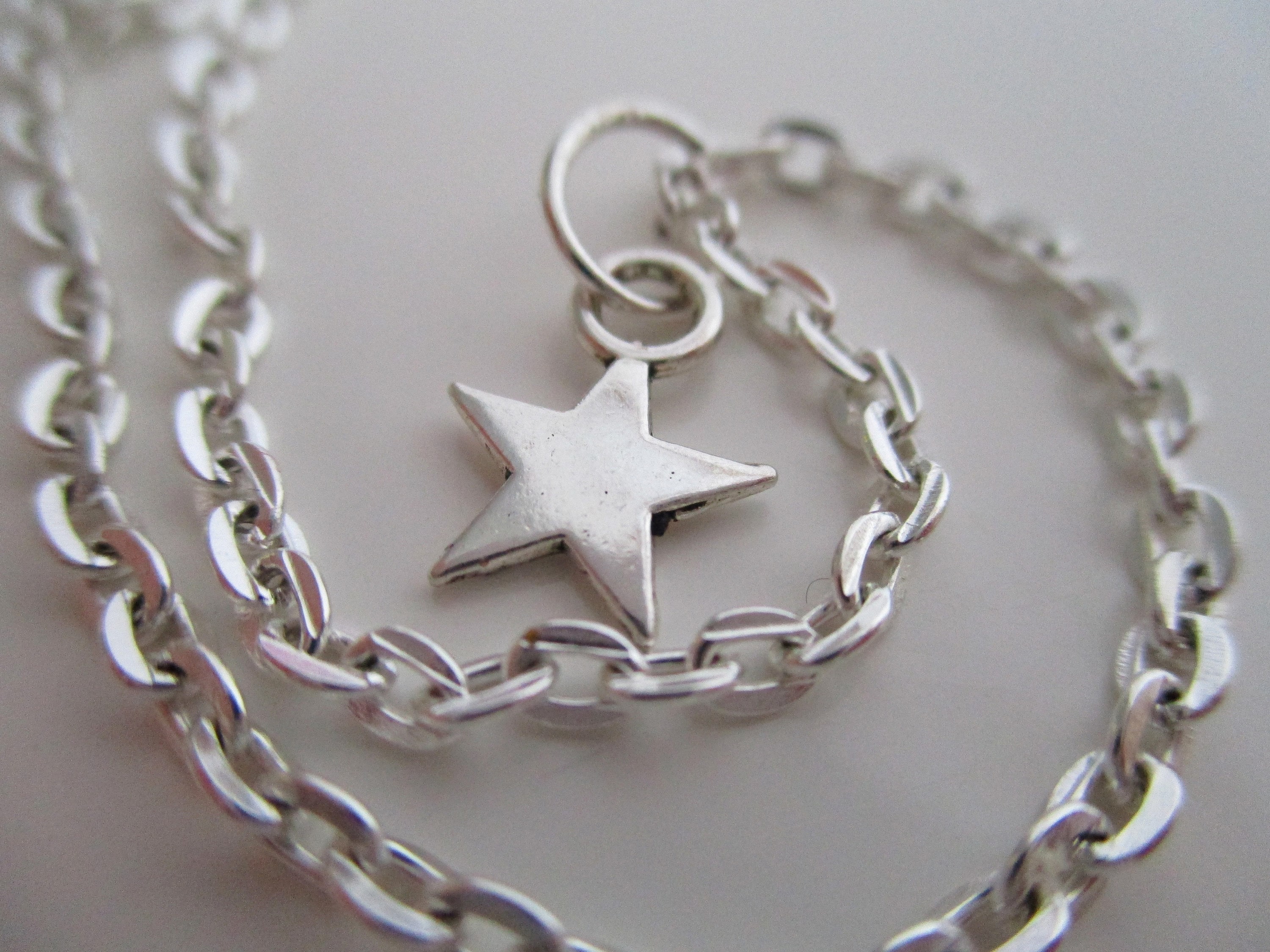 Personalised Star Necklace Friend Gift Custom Silver | Etsy