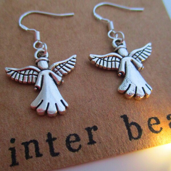 Angel Earrings - Etsy