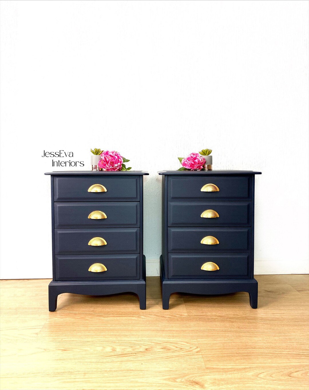 Stag Bedside Tables, Stag Minstrel Bedside Cabinets, Chest of Drawers ...
