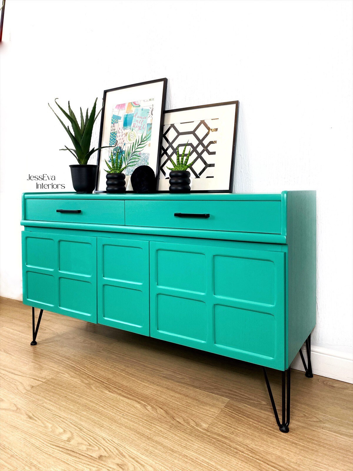 Nathan Sideboard Mid Century Modern Sideboard Painted - Etsy