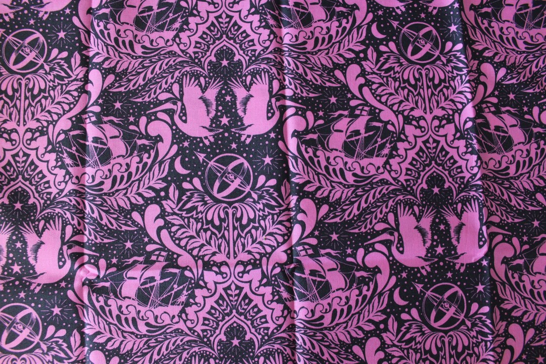 Tula Pink Ship Shape Fabric for Freespirit - Elizabeth Fabric Line ...