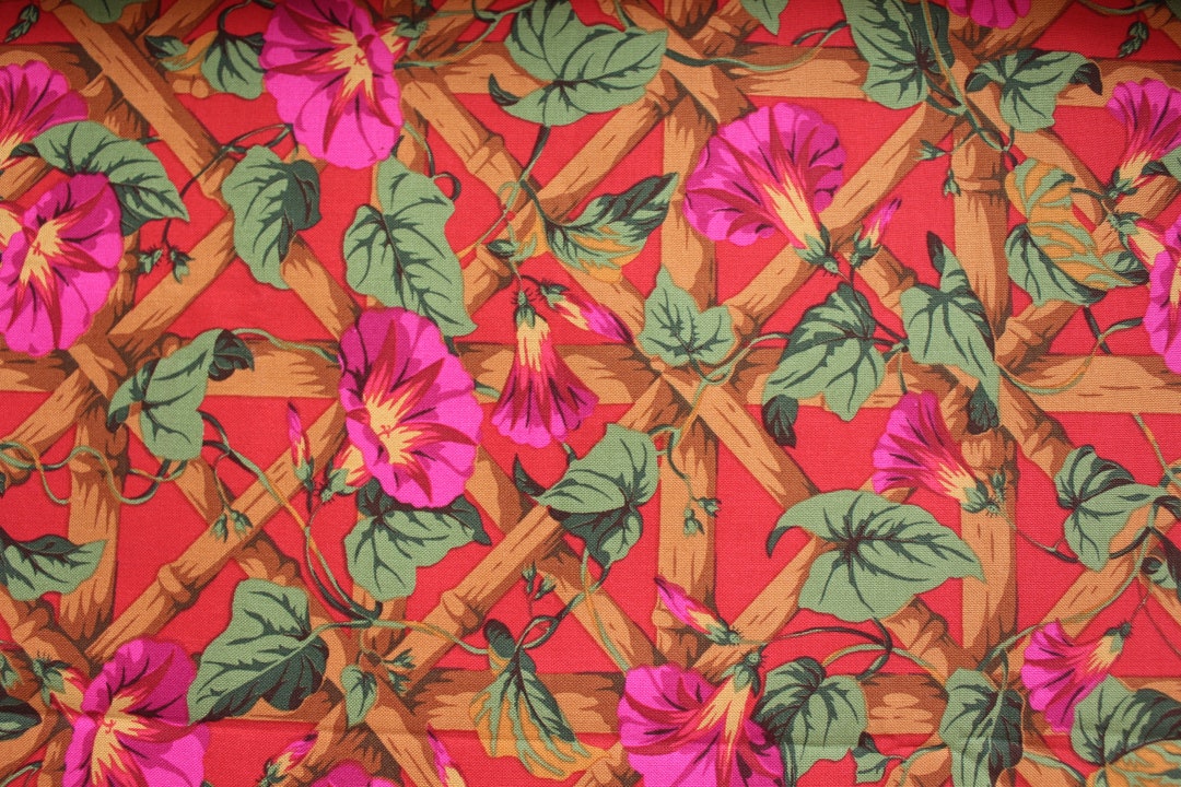 Kaffe Fassett Collective - Philip Jacobs Morning Glory Fabric for Rowan ...