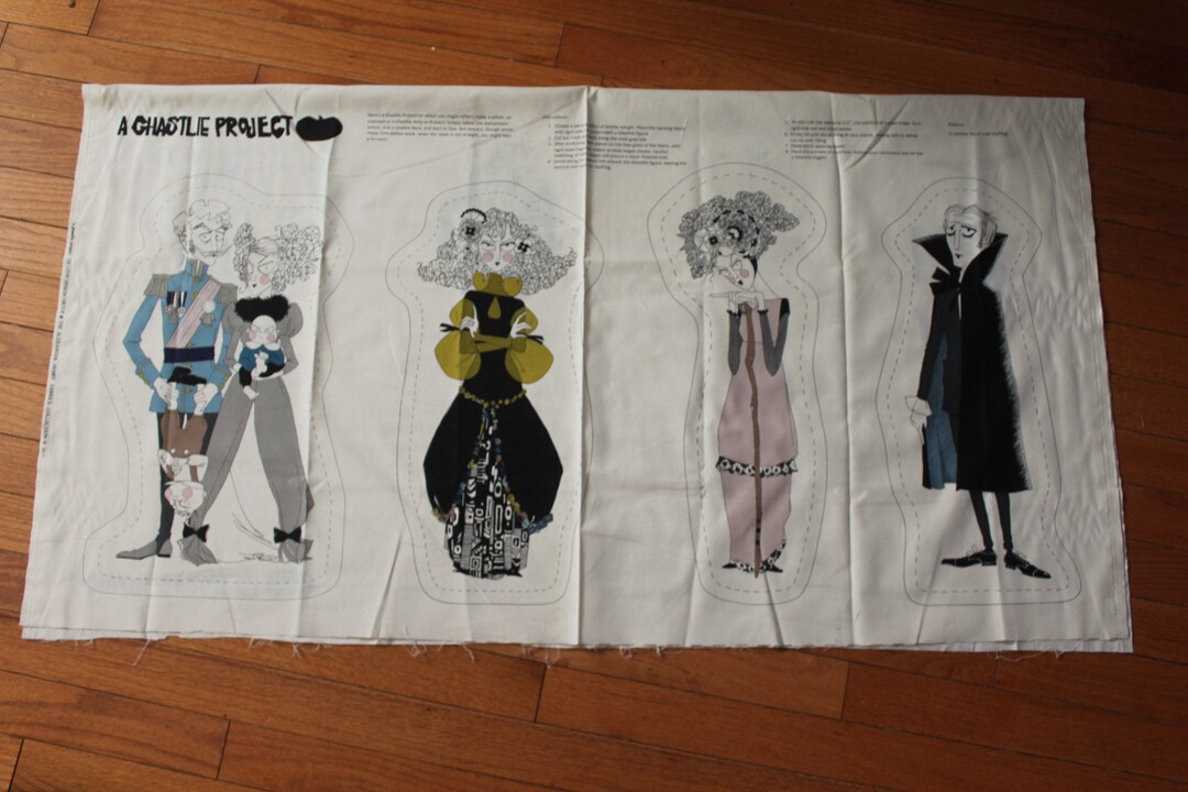 A Ghastlie Project Fabric Project Panel by Alexander Henry Fabrics Out ...