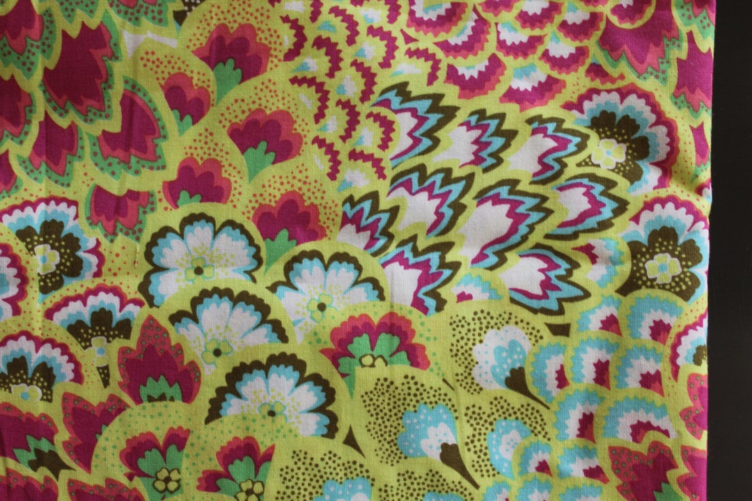 Amy Butler Peacock Feathers Fabric for Rowan/westminster - From the ...