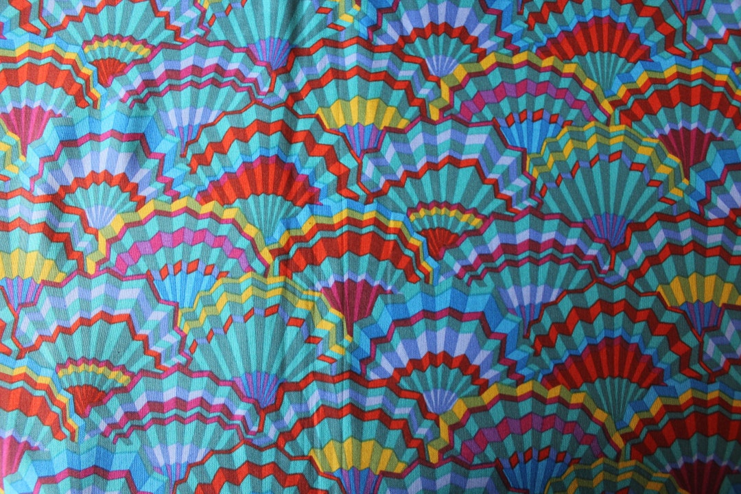 Kaffe Fassett Paper Fans Fabric for Rowan/westminster GP143 Paper Fans ...