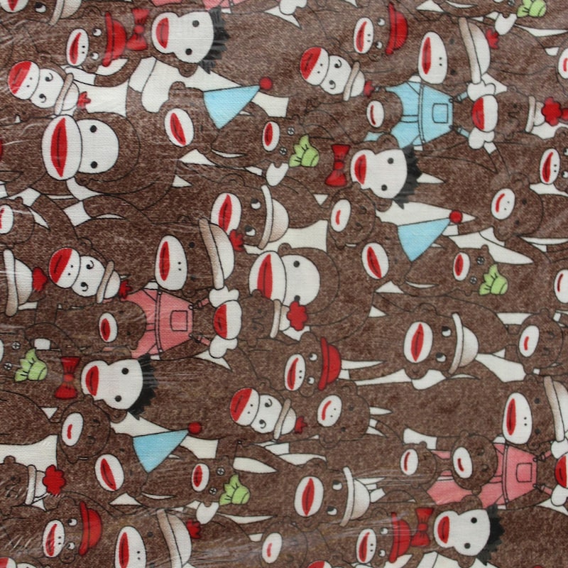 Sock Monkey Art - Etsy