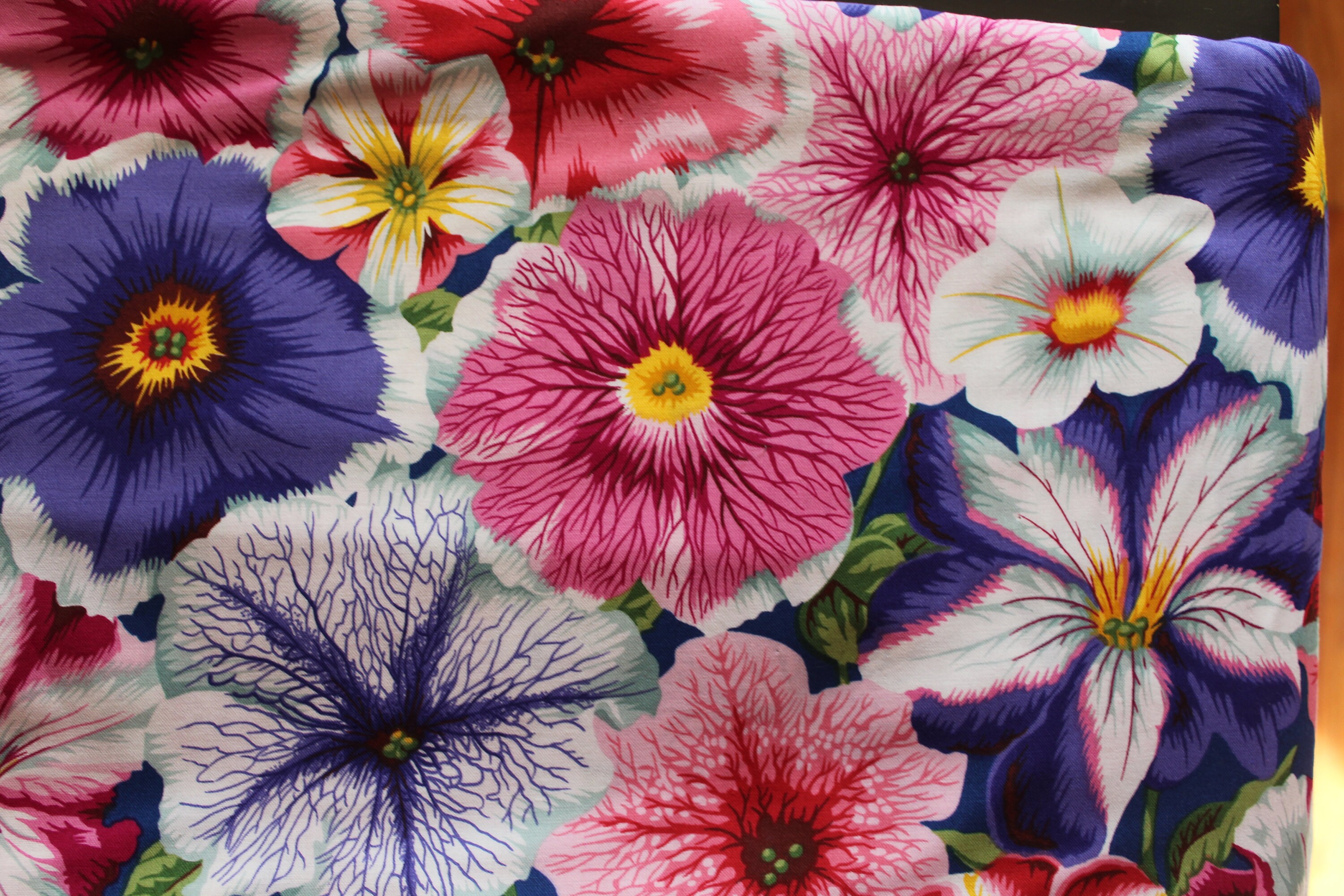 Kaffe Fassett Studios - Philip Jacobs PWPJ050 Petunias (purple) Fabric ...