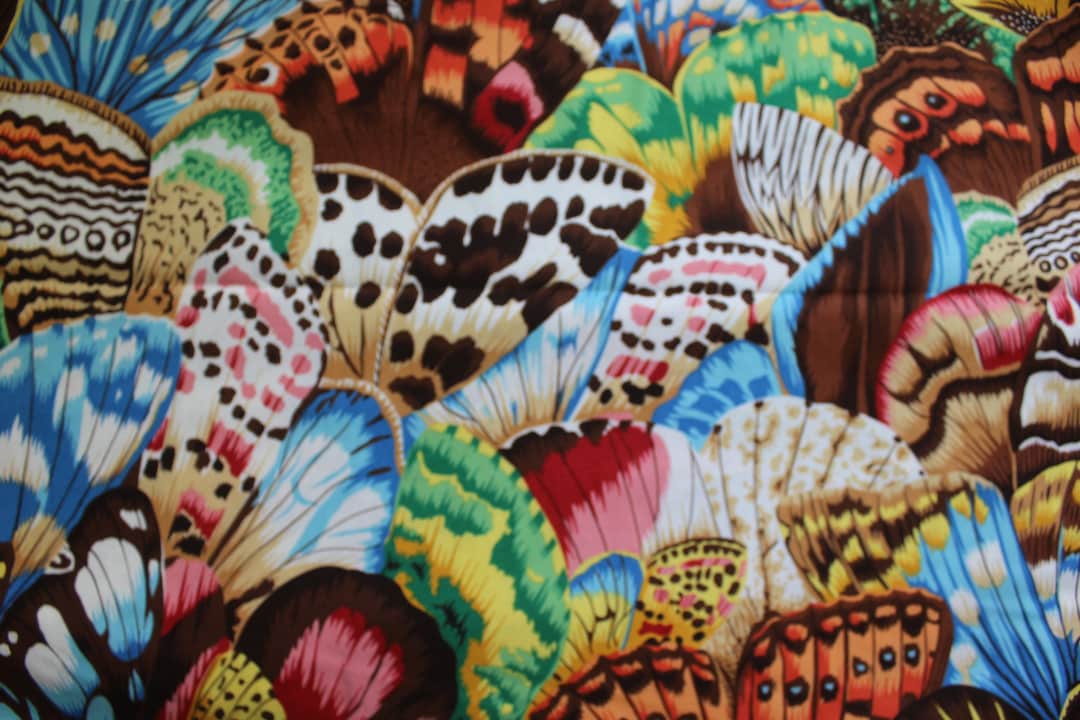 Snow Leopard Designs Natural World Butterfly Wings Fabric by Philip ...