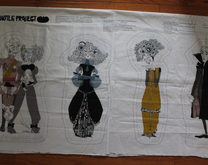 A Ghastlie Project Fabric Project Panel by Alexander Henry Fabrics ...