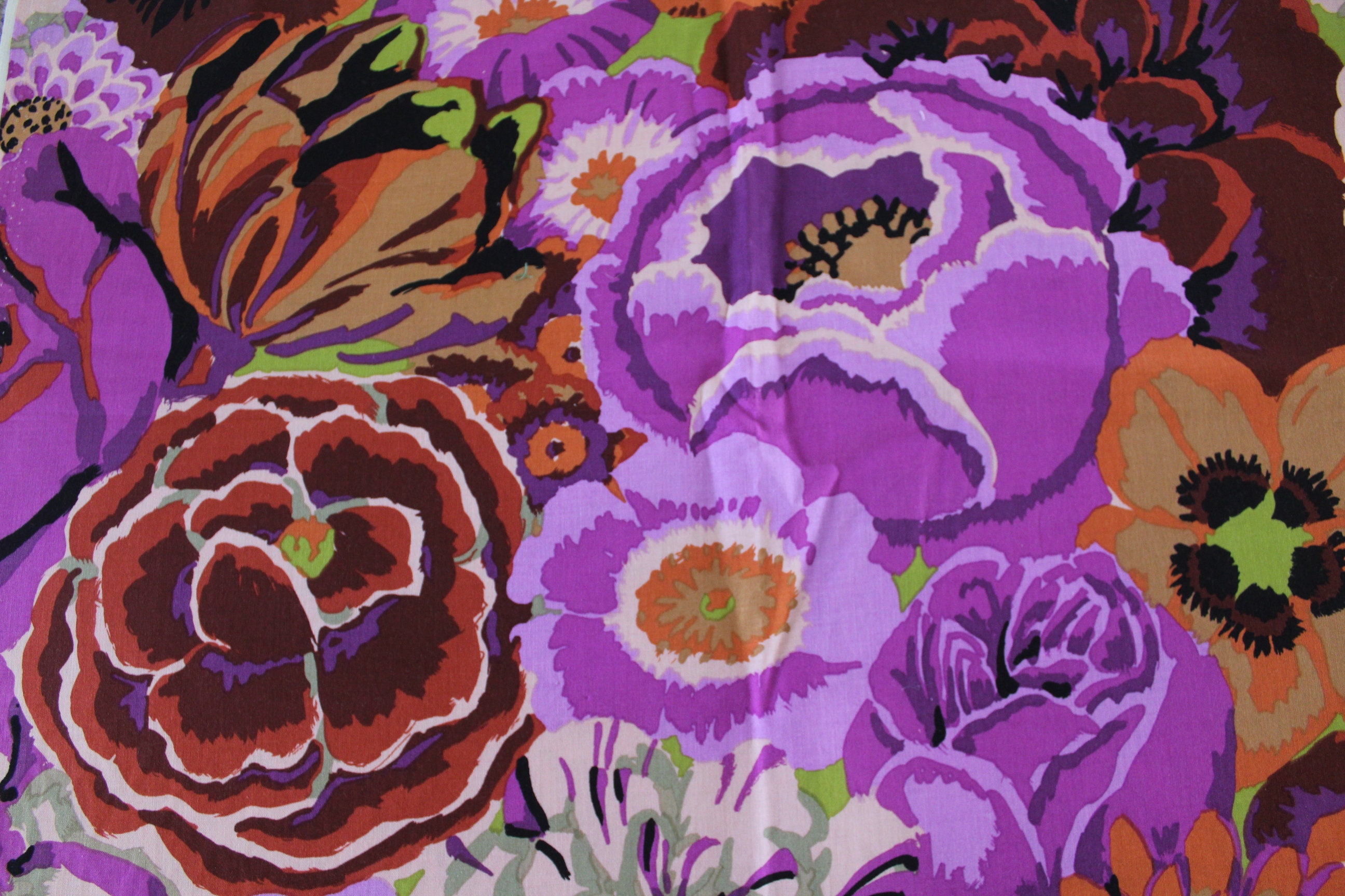 Kaffe Fassett Bekah Fabric for Rowan GP69 Bekah plum 00P - Etsy